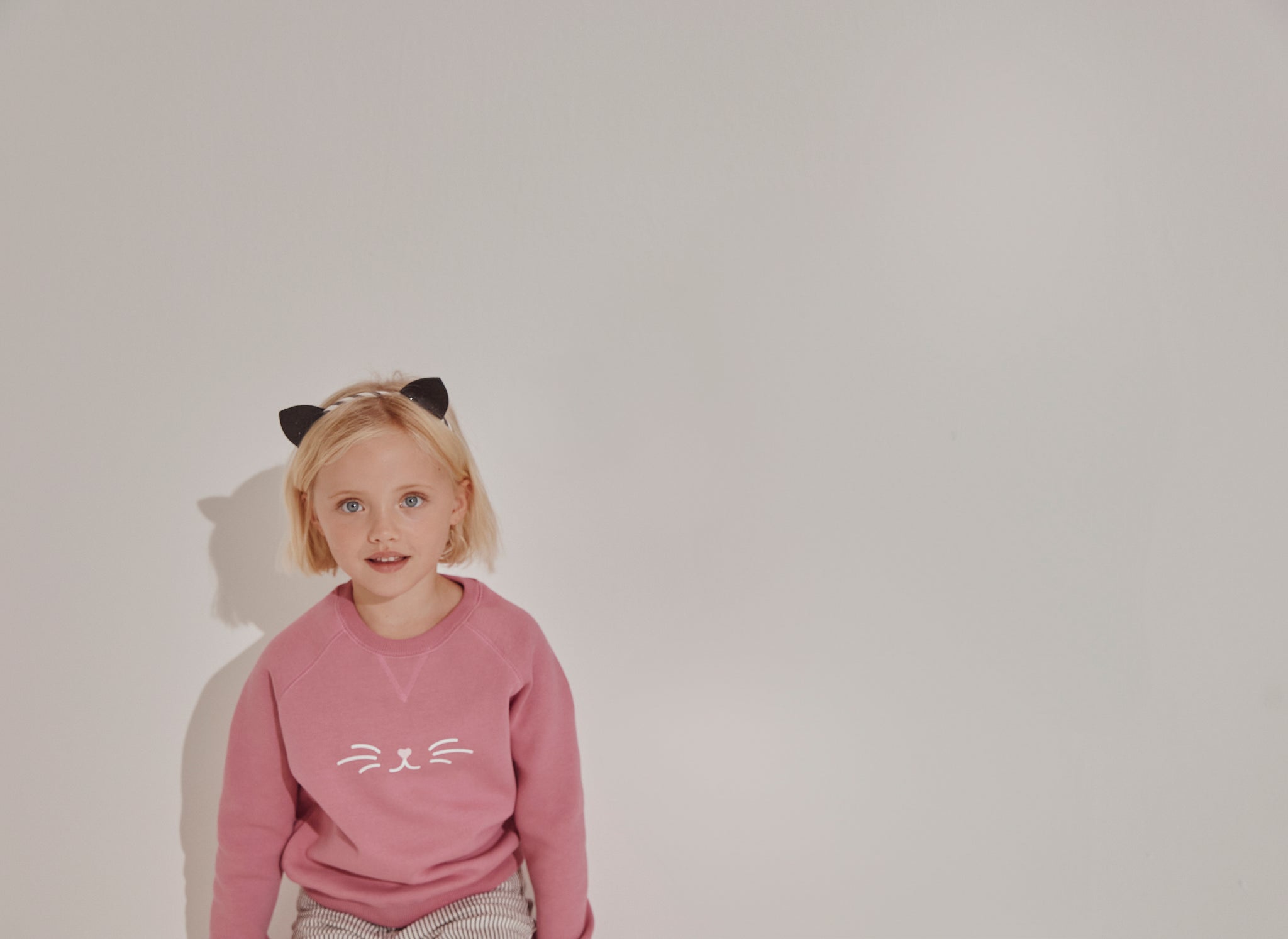New Rose Pink Cat Sweatshirt | Bob & Blossom, Clothing for Babies and ...